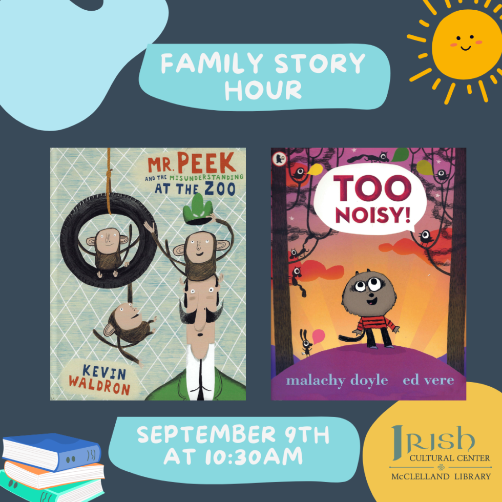 Family Story Hour | Irish Cultural Center and McClelland Library